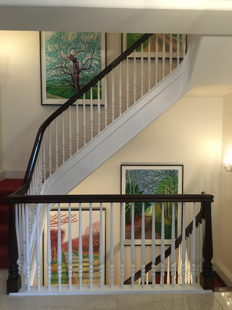 Upstairs with New York's Best Picture Hanging Service - ilevel